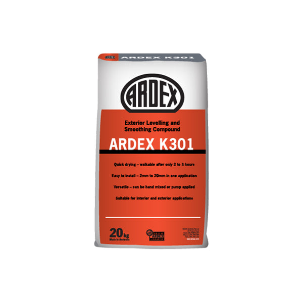 ARDEX K301 Rapid Dry Cement Render - WPD Group